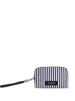 Dolce & Gabbana Striped Tote Bag - Blue