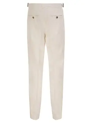 Brunello Cucinelli Tailored Cotton Trousers