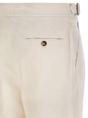 Brunello Cucinelli Tailored Cotton Trousers