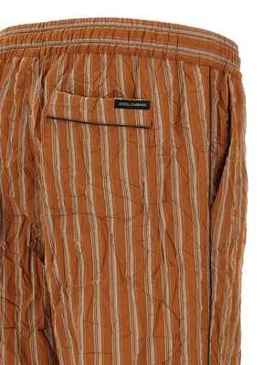 Dolce & Gabbana Vanity Straight Striped Pants