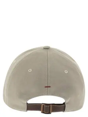 Brunello Cucinelli Garment-dyed Twisted Cotton Gabardine Baseball Cap - Multicolor