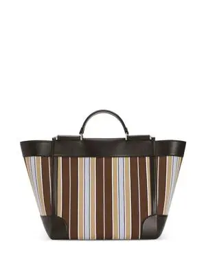 Dolce & Gabbana Sicily Jacquard Tote Bag
