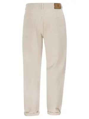 Brunello Cucinelli Cotton Jeans - White
