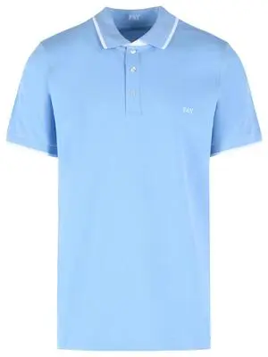 FAY Light Stretch Cotton Polo Shirt