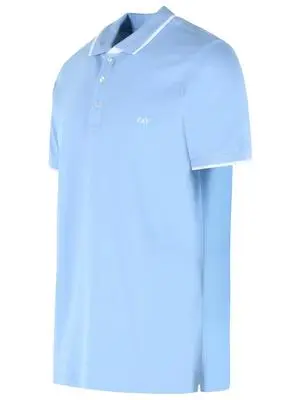 FAY Light Stretch Cotton Polo Shirt