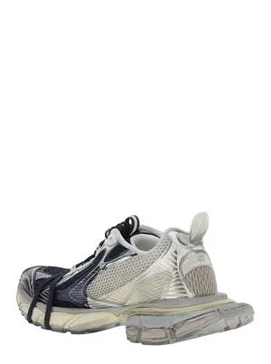 Balenciaga 3xl' Low Top Sneakers With Logo Lettering On The Side In Tech Fabric - Multicolor