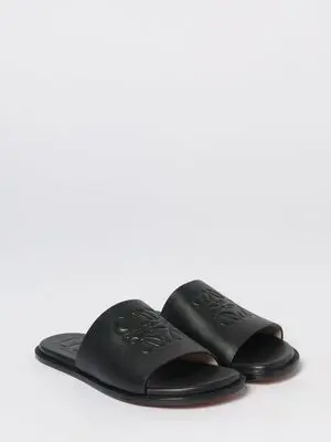 Loewe Anagram Flex Leather Sandals