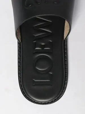 Loewe Anagram Flex Leather Sandals