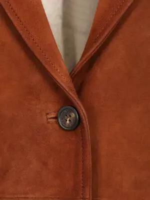 GOLDEN GOOSE Suede Blazer