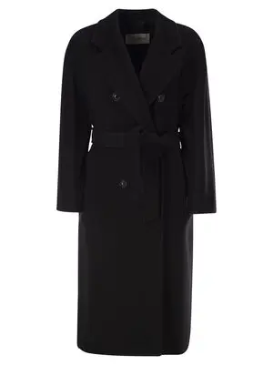 Max Mara Madame Virgin Wool And Cashmere Coat - Black