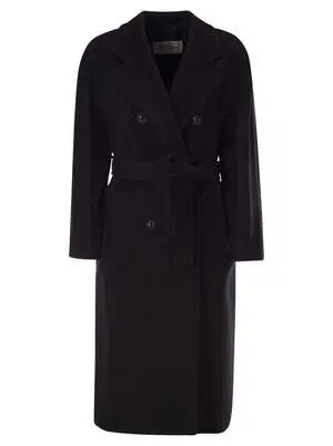 Max Mara Madame Virgin Wool And Cashmere Coat - Black