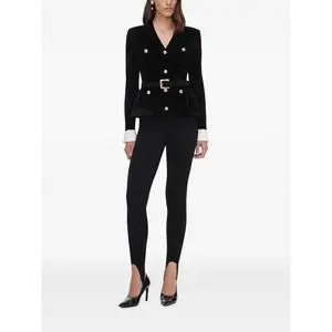 SELF-PORTRAIT Chenille-knit Fitted Cardigan Jacket