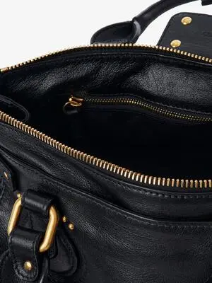 Chloé Paddington Leather Handbag - Black
