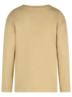 Max Mara Silk And Cotton Sweatshirt - Cream