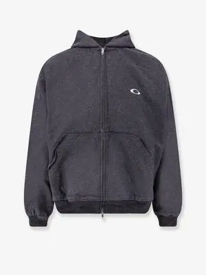 Balenciaga Tromphe L'oeil Cotton Sweatshirt
