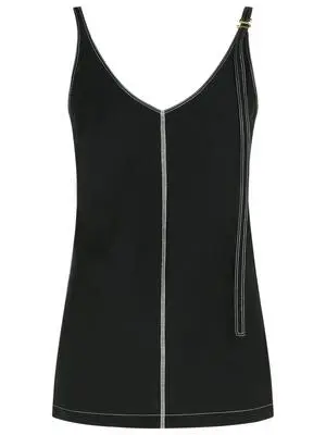 Sportmax Waser' Viscossa Tank Top - Black