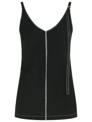 Sportmax Waser' Viscossa Tank Top - Black
