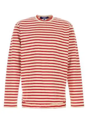 Junya Watanabe Embroidered Cotton Oversize T-shirt - Multicolor