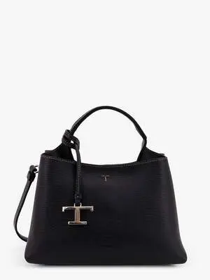 TOD'S Micro Leather Crossbody Bag With Iconic Stitching On The Front - Multicolor