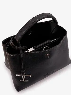 TOD'S Micro Leather Crossbody Bag With Iconic Stitching - Multicolor