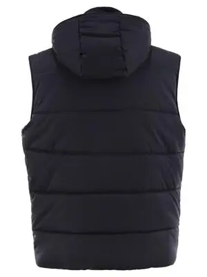 Kiton Hooded Sleeveless Jacket