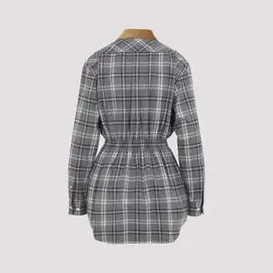 Miu Miu Cotton Dress - Gray