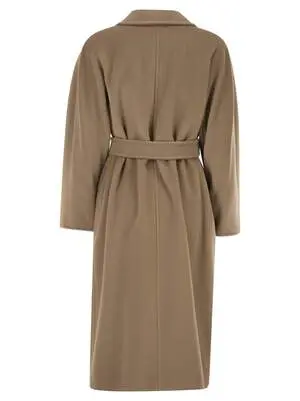 Max Mara Virgin Wool And Cashmere Coat - Brown