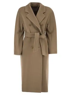 Max Mara MAX MARA Virgin Wool And Cashmere Coat Brown