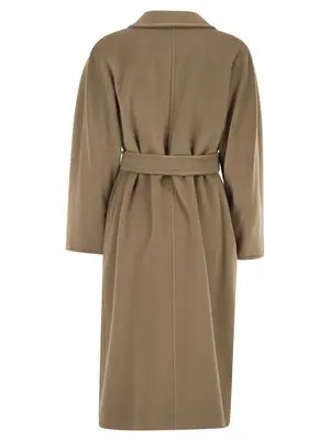 Max Mara Virgin Wool And Cashmere Coat - Brown