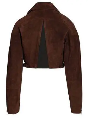 Alaïa Cropped Biker Jacket