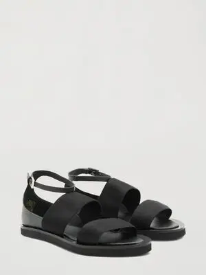 Max Mara Masoncia Leather Sandal