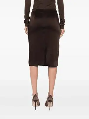 TOM FORD Silk Pencil Skirt