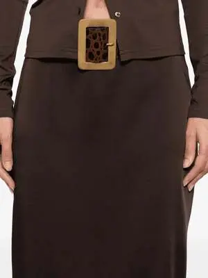 TOM FORD Silk Pencil Skirt