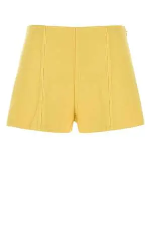 Prada Cotton Shorts - Yellow
