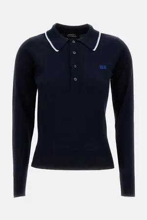 WALES BONNER Long-sleeved Polo John Smedley For - Multicolor