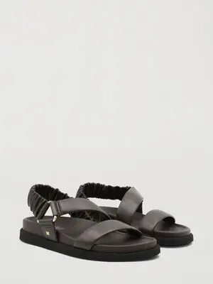 Max Mara Leather Sandals