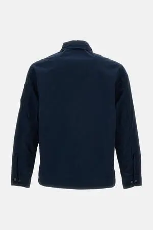 C.P. COMPANY Organic Gabardine Zip-up Overshirt