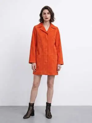 Alaïa Suede Coat