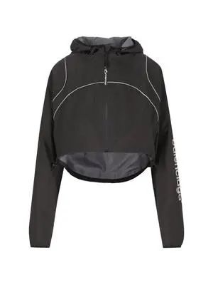 Balenciaga Techwear Cropped Jacket - Black