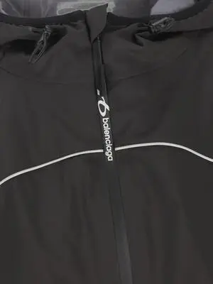 Balenciaga Techwear Cropped Jacket - Black