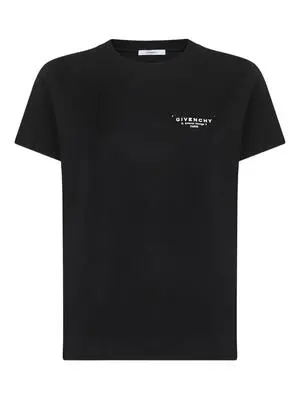 Givenchy Back Print Regular Fit Cotton T-shirt