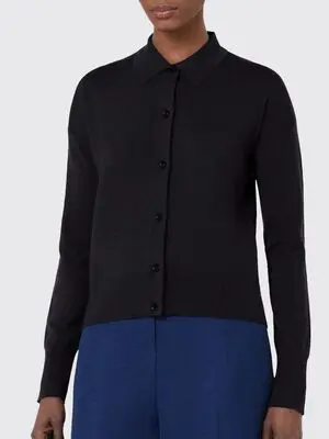 Max Mara Polo Cardigan In Virgin Wool