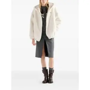Prada Jackets Faux Fur & Shearling Jackets - Multicolor