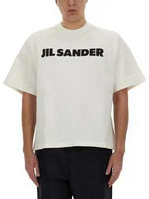 JIL SANDER Jil Sander Men T-Shirt With Print White