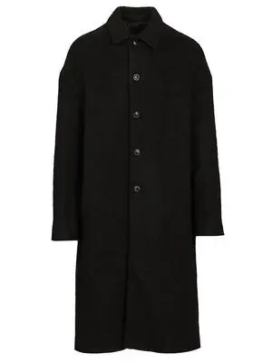 Rick Owens Brad Coat - Black
