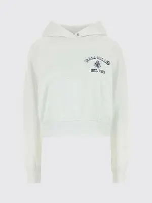 Prada Cropped Cotton Hoodie