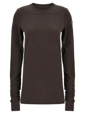Rick Owens Moncler Collaboration T-shirt - Brown