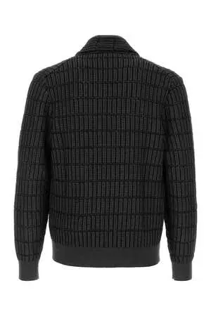 Brioni Embroidered Cotton And Linen Cardigan - Multicolor
