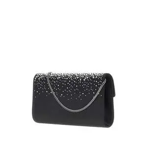 ROGER VIVIER Efflorescence' Satin Pouch With Rhinestones