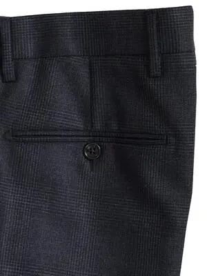 Tagliatore Vesuvio Prince Of Wales Suit - Blue